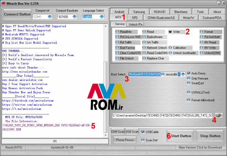 رام فارسی Tecno T401 پردازنده MT6260 | دانلود فایل فلش گوشی تکنو T401 ...